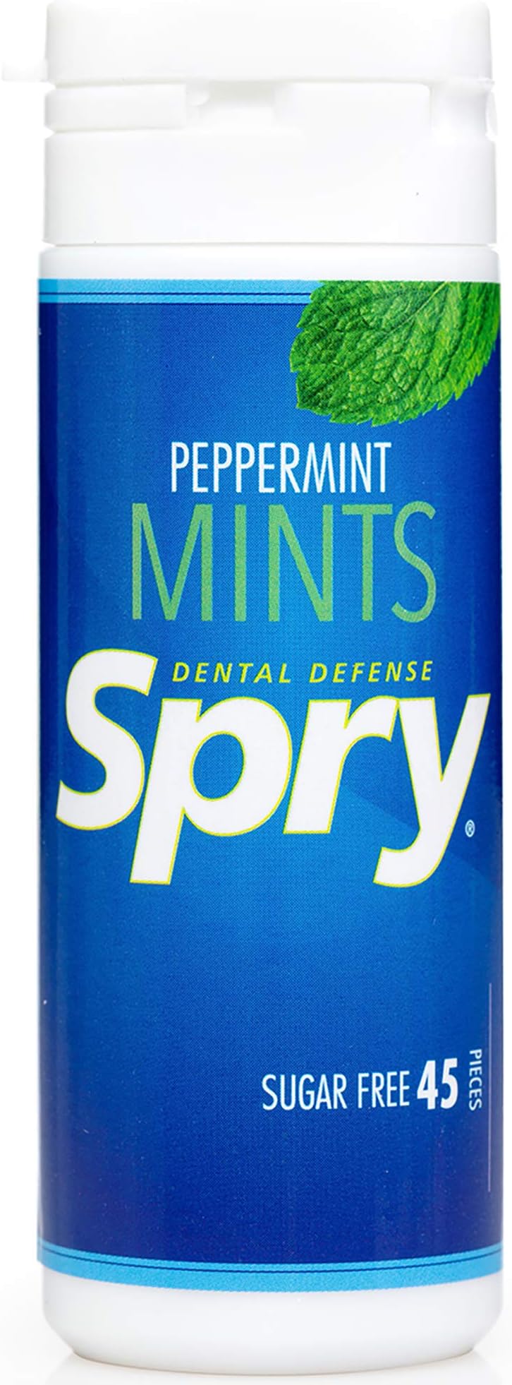 Amazon.com: Spry Xylitol Peppermint Mints Sugar Free Candy - Breath ...