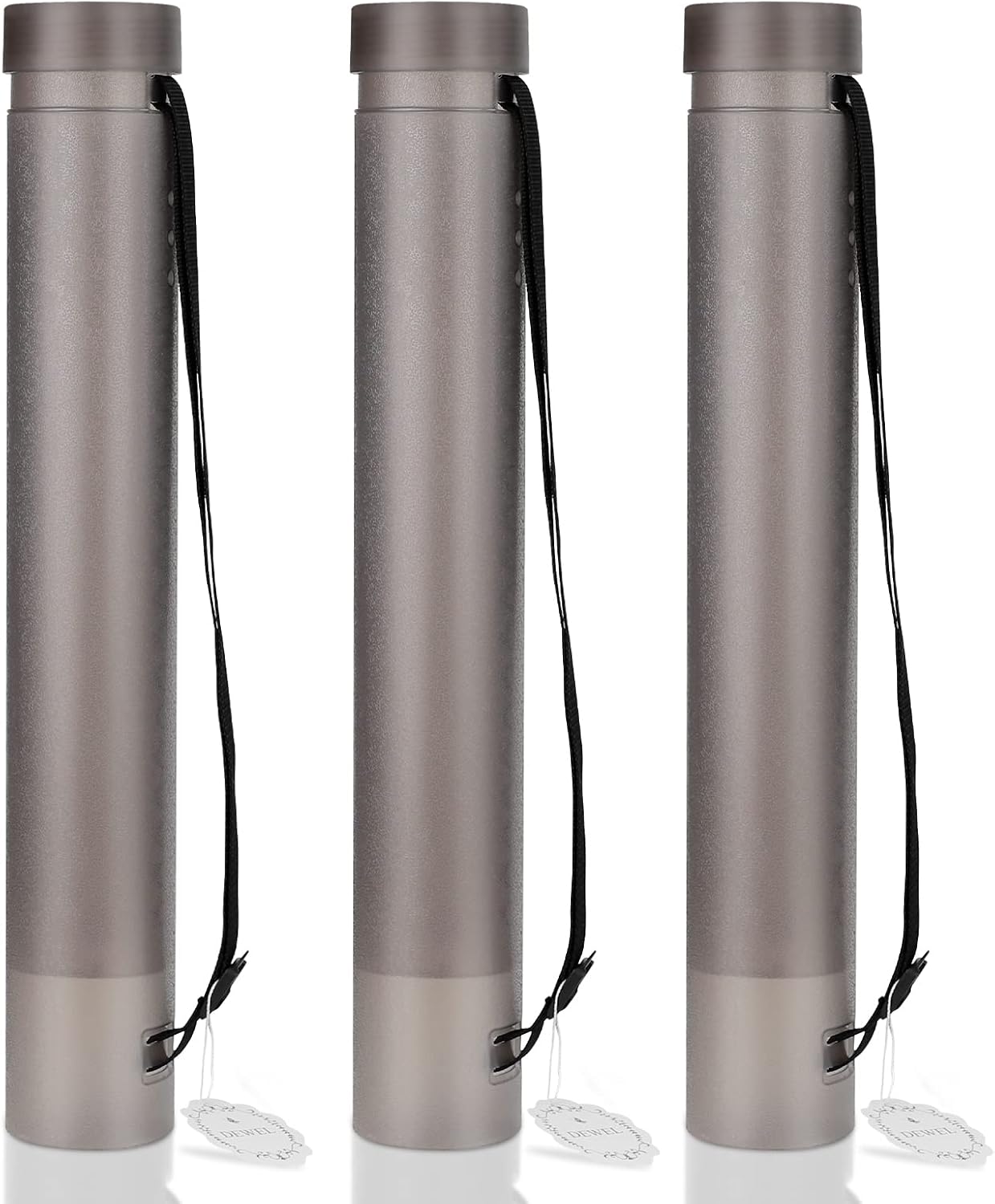 Amazon.com : DEWEL Extendable Poster Tubes with Strap, Telescoping ...