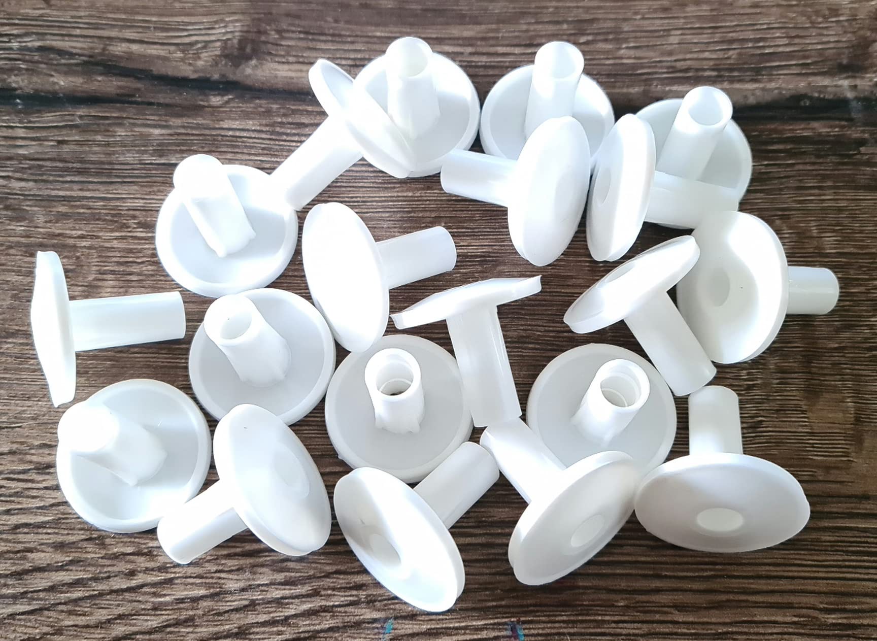 ShieldUp 20 x Hole Tidy Grommets | White Cable Bushes for Coax ...