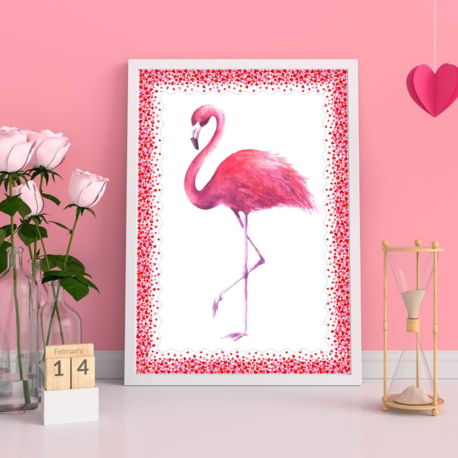 Snapklik.com : Valentine Heart Bulletin Board Borders For Valentines ...