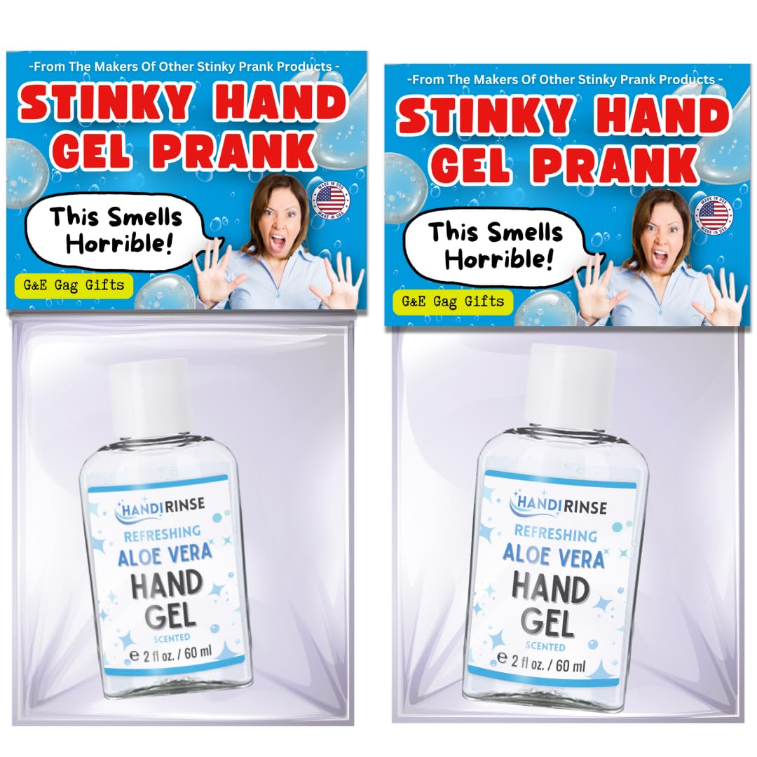 Amazon.com: 2 Bottles Stinky Hand Gel - Stinky Hand Gel Prank - 2 oz ...