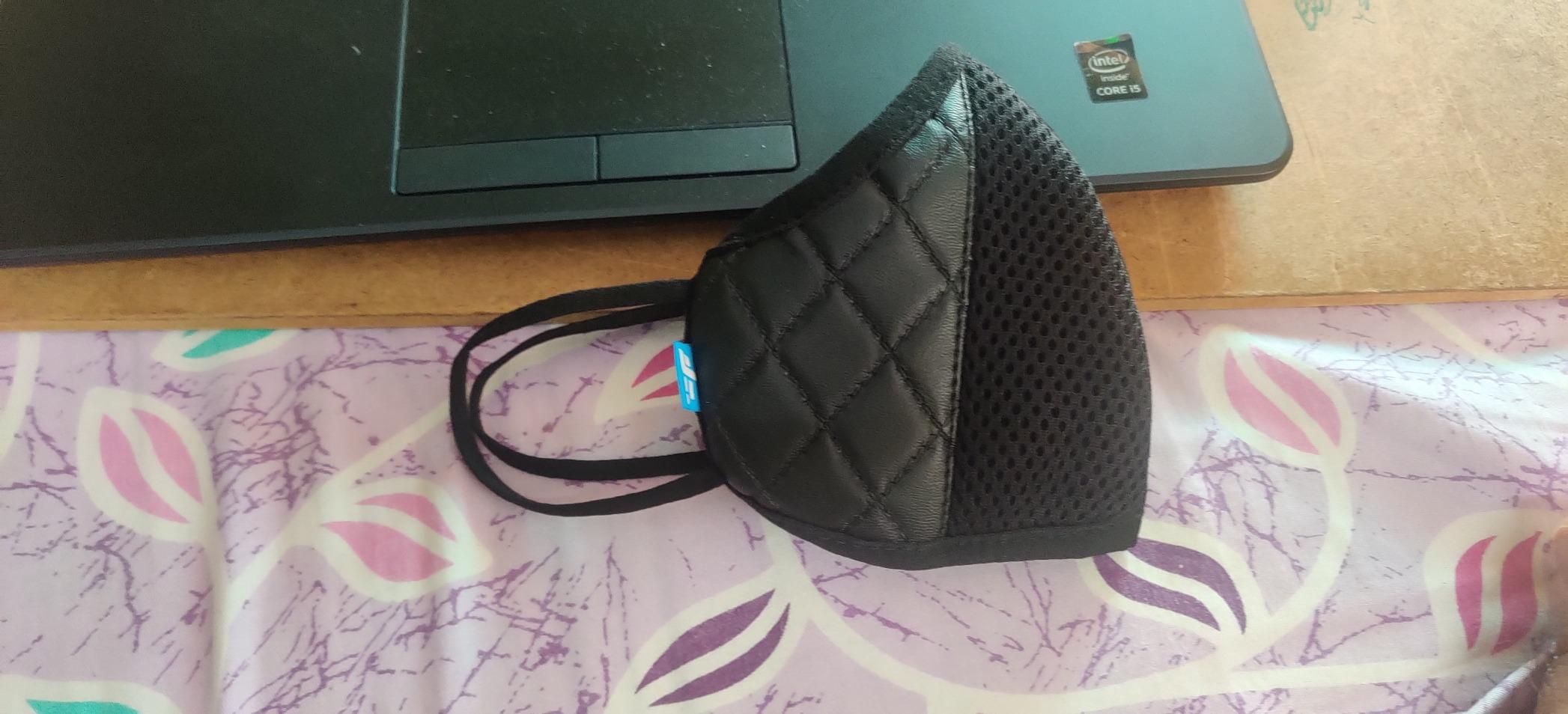 F Gear Luxur Mediun F95 Mask Diamond Black Pack of 1 Safeguard 7 layer ...