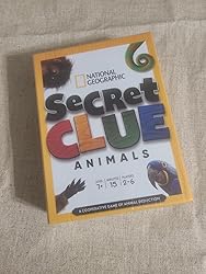 Amazon.com: National Geographic: Secret Clue Animals - Card Game for ...