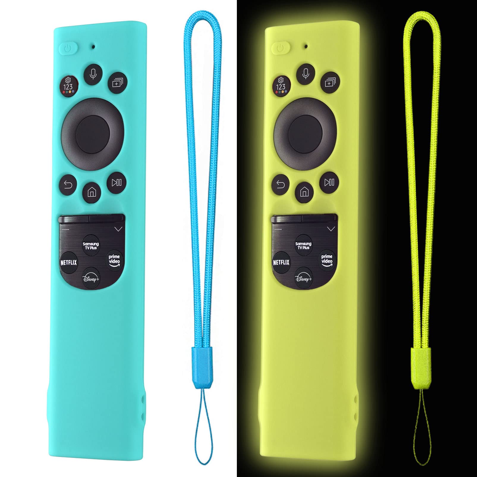 Amazon.com: 2 Packs Silicone Cover for Samsung Smart TV Solar Cell ...