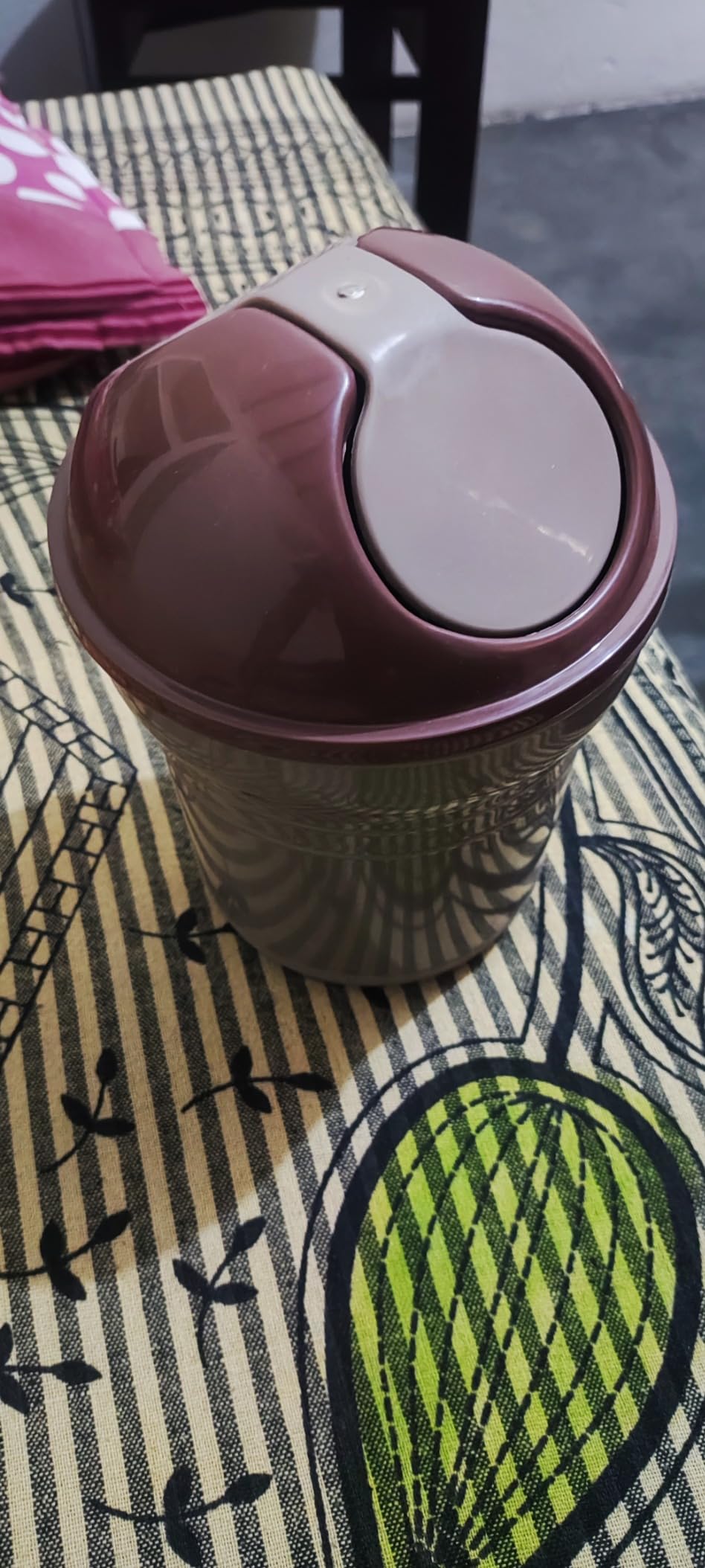 Kuber Industries Table Dustbin|Durable Plastic Small Desktop Garbage ...