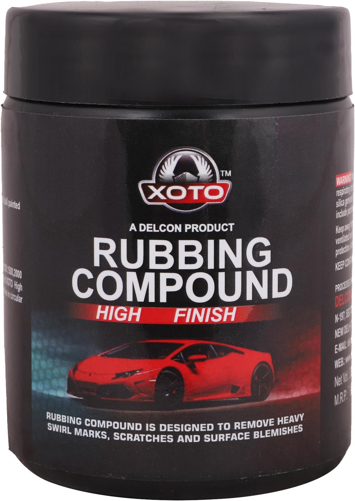 Motomax 2K Rubbing Compound 100g | Removes Minor Scratches, Swirl Marks ...