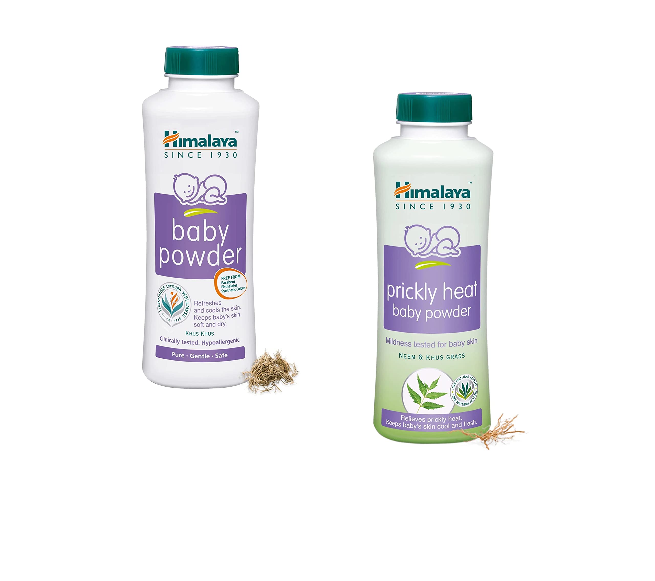 Himalaya Baby Powder and Prickly Heat Baby Powder Keeps Baby Fresh ...