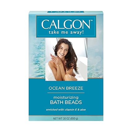Amazon.com : Calgon Ultra-Moisturizing Bath Beads (Ocean Breeze, 30-Ounce) : Beauty & Personal Care