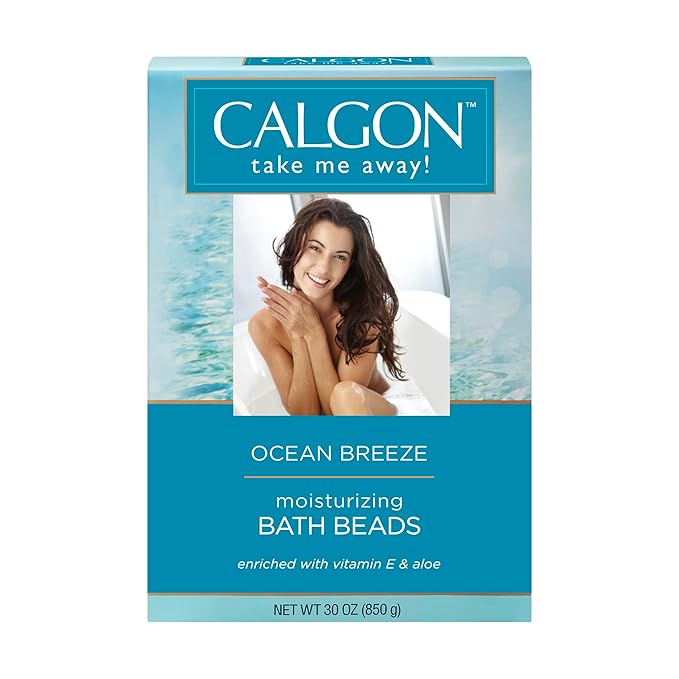 Amazon.com : Calgon Ultra-Moisturizing Bath Beads (Ocean Breeze, 30-Ounce) : Beauty & Personal Care