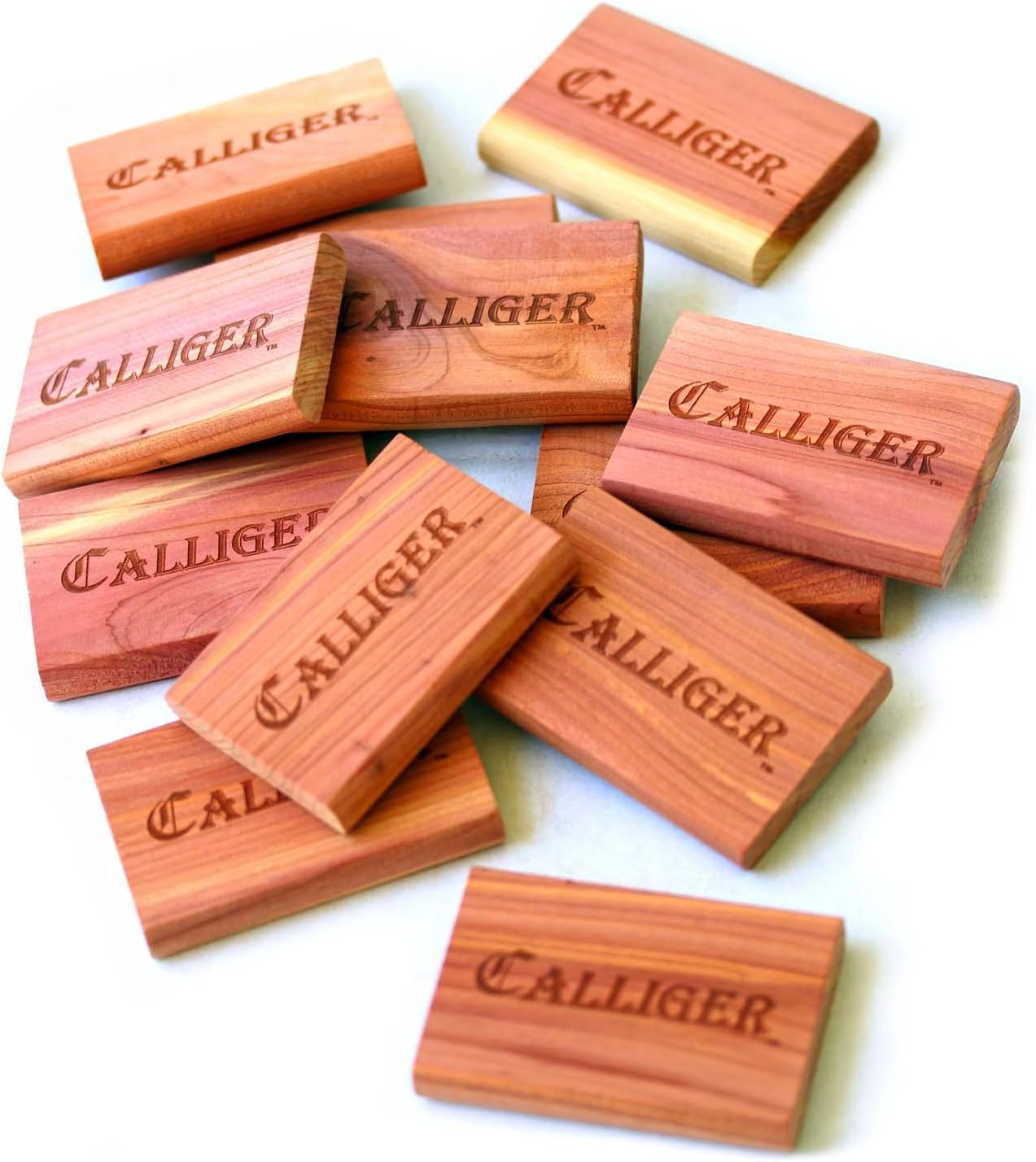 Calliger - Fresh Aromatic Cedar Scent Blocks (48) : Amazon.ca: Home