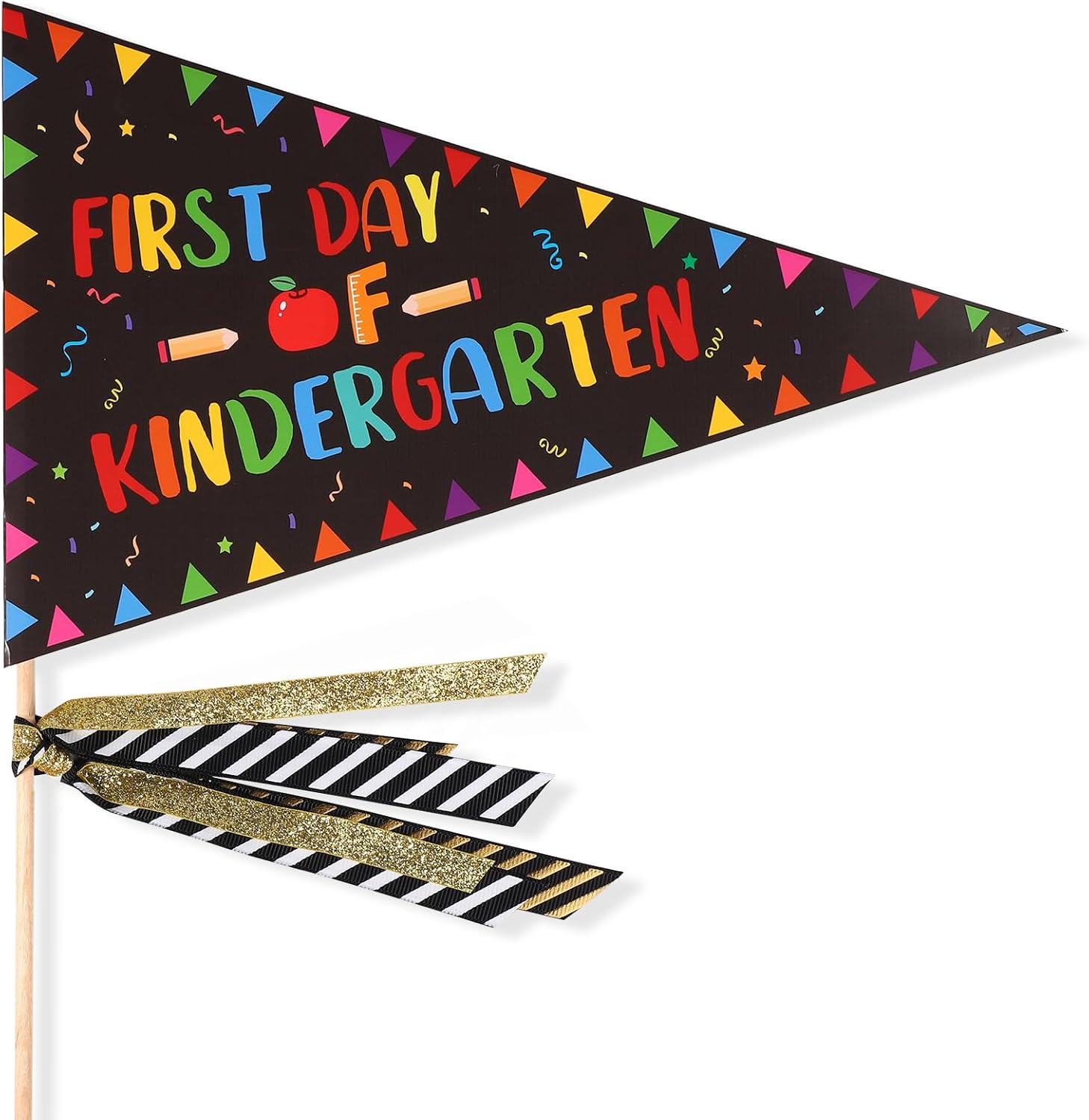 Amazon.com: lasuroa Happy First Day of Preschool Banner, 1st Day ...