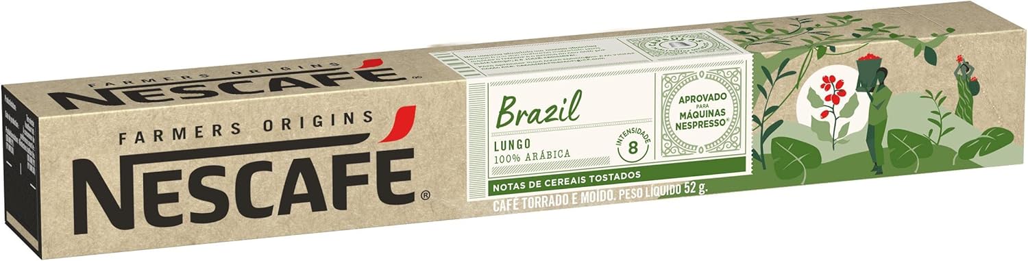Nescafé Café Em Cápsulas Nescafe Brazil 10Caps - Compatível Com ...