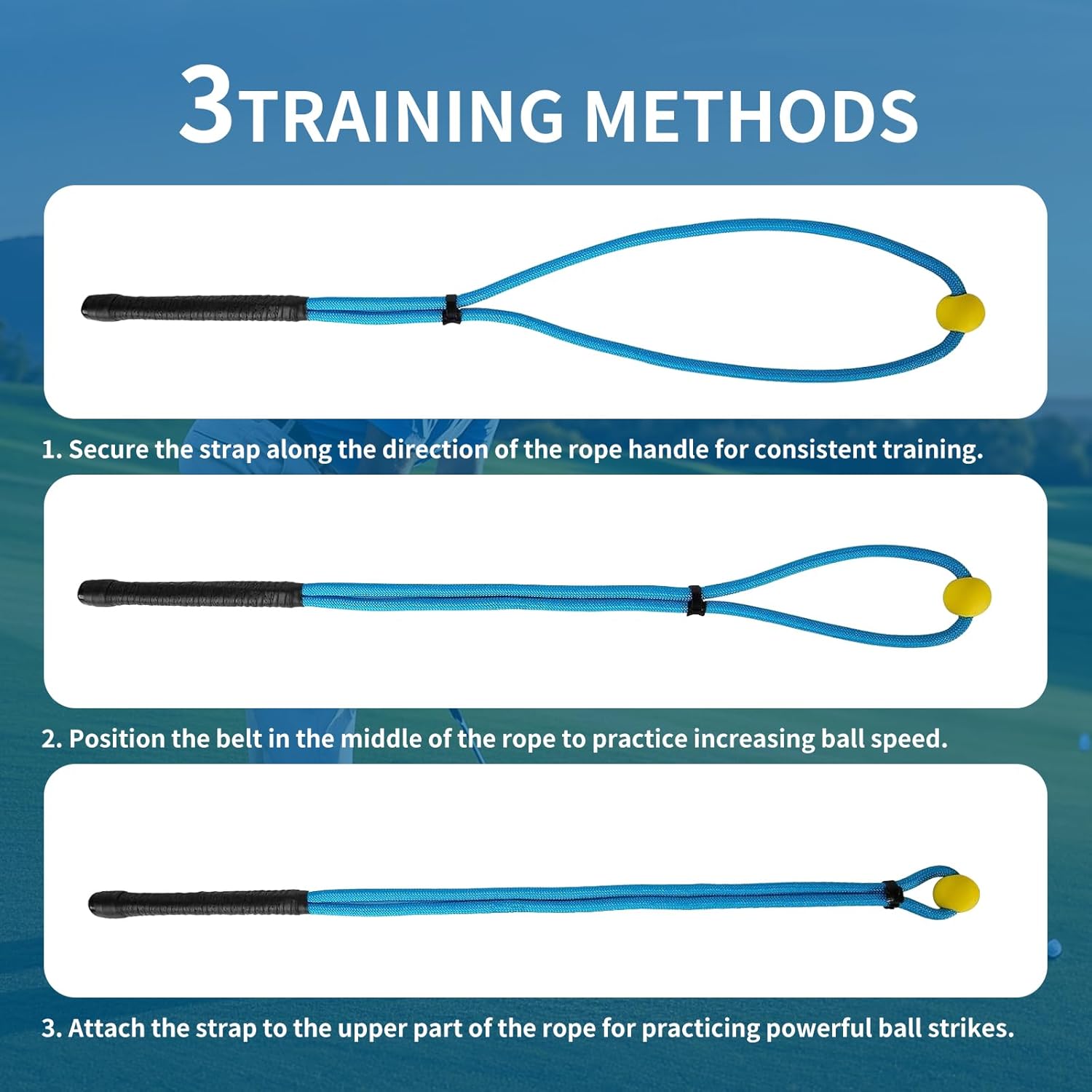 Golf Rope Swing Trainer, Golf Swing Training Aid, Golf Swing Trainer ...