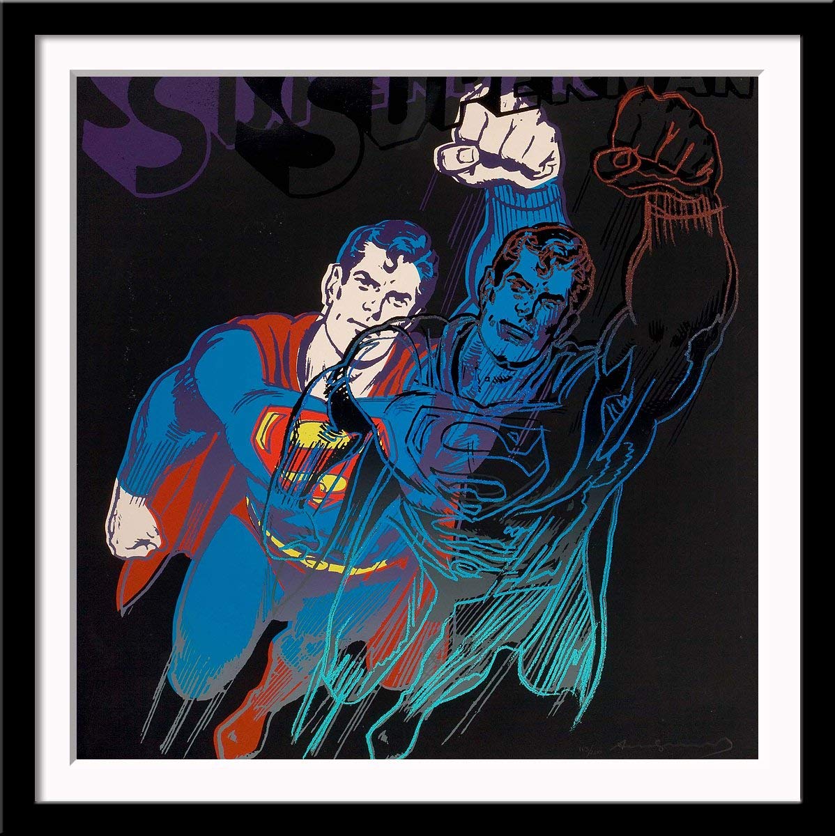 Superman Pop Art Andy Warhol