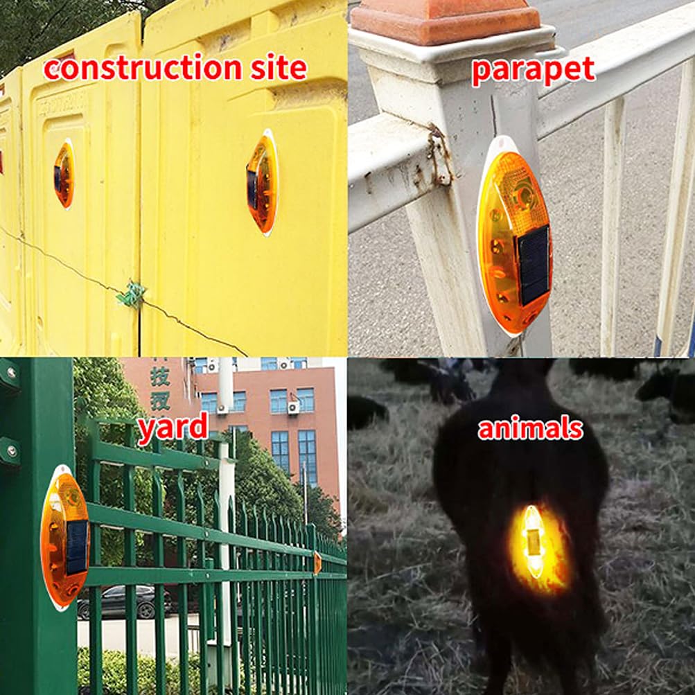 Snapklik.com : Aolyty Solar Strobe Warning Light Outdoor Waterproof ...