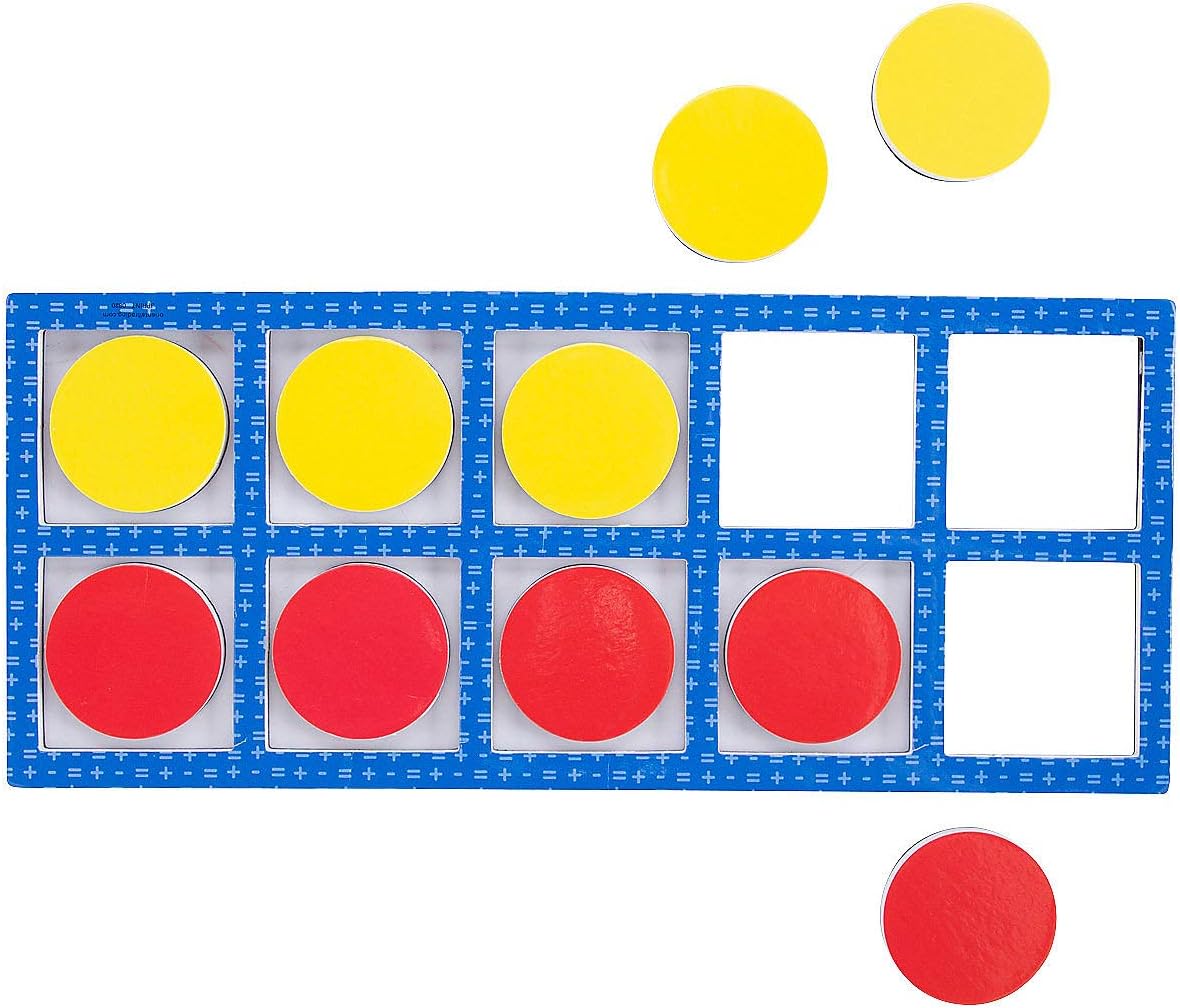 Amazon.com: Fun Mini Ten Frame Magnet Set - 10"x4.25" (22-Piece ...