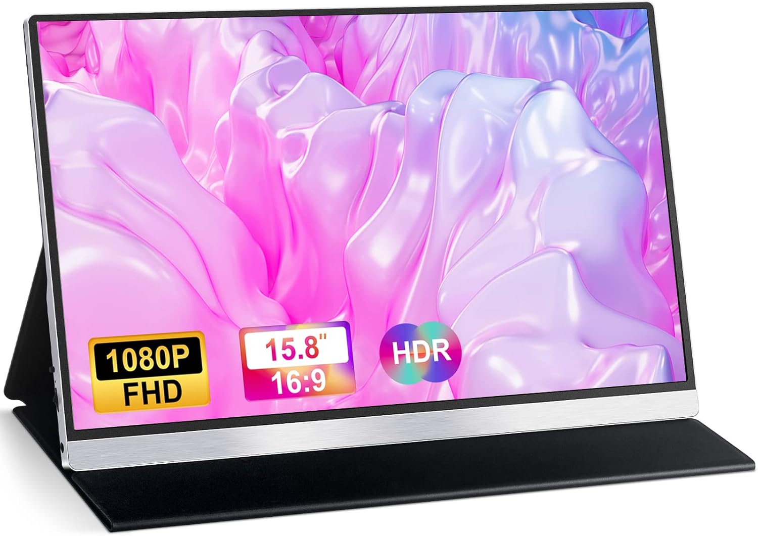 Amazon.com: INOO 15.8in FHD 1080P Portable Monitor, USB-C Travel Second ...