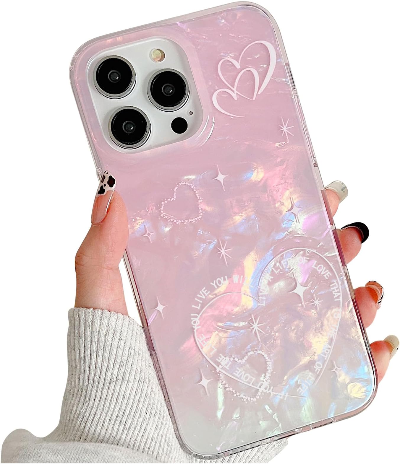 Amazon.com: YeLoveHaw for iPhone 15 Pro Max Phone Case for Women Girls ...