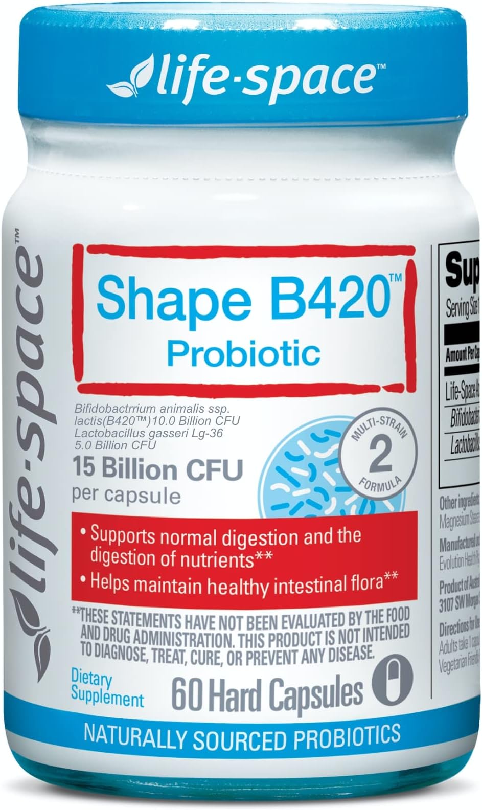Amazon.com: Life-Space Shape B420™ Probiotics, Clinically Studied ...