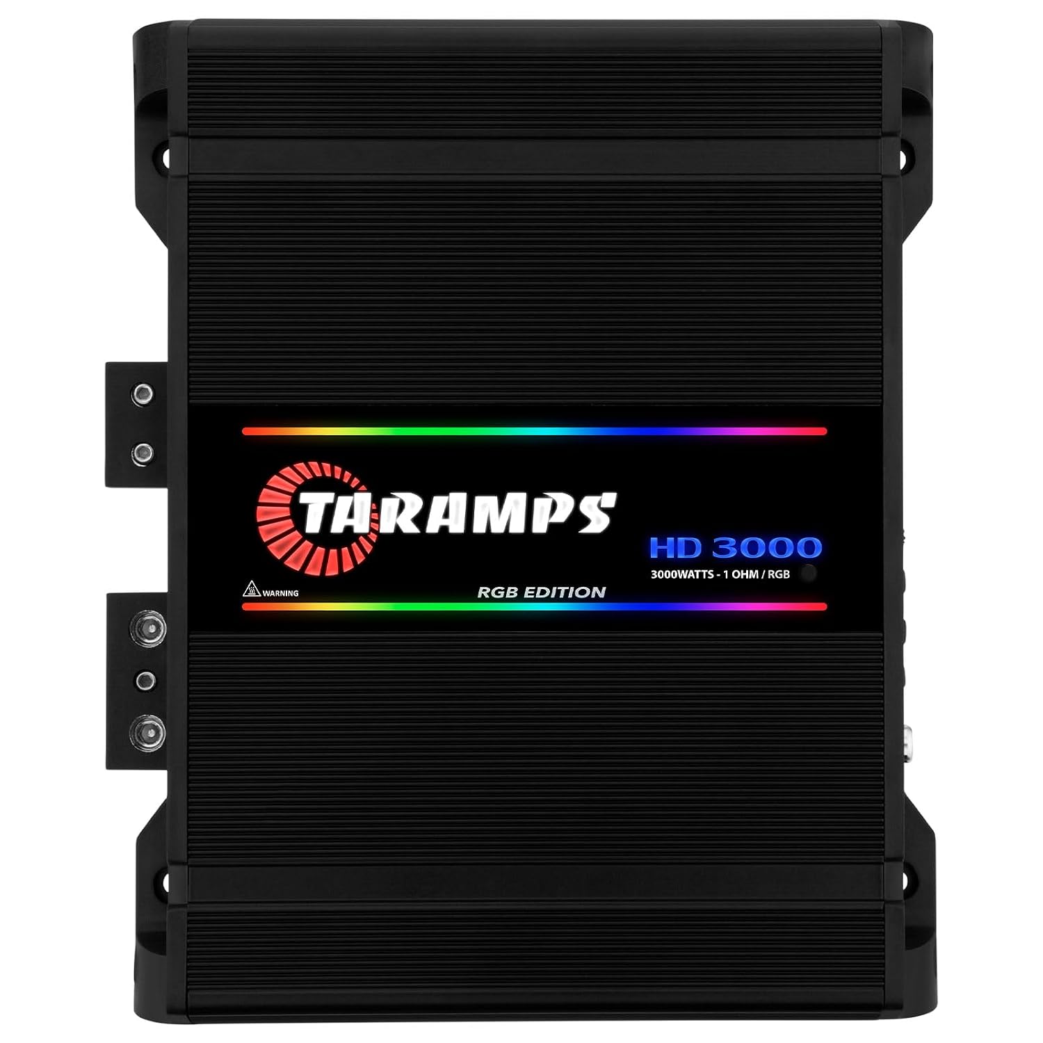 Amazon.com: Taramps HD 3000 1 Ohm Black RGB 1 Channel Amplifier 3000 ...