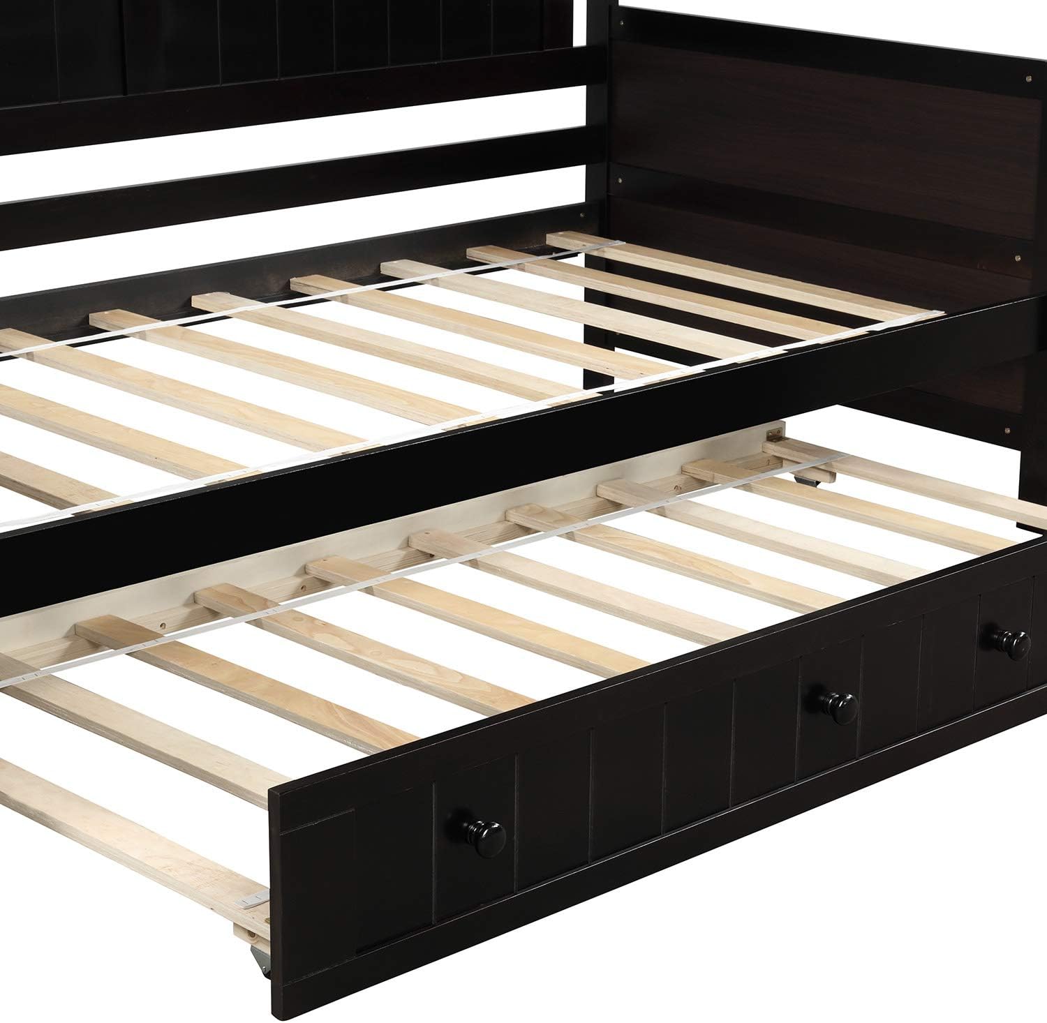 SOFTSEA Twin Daybed with Trundle, Model 61, Espresso - Instruction Manual