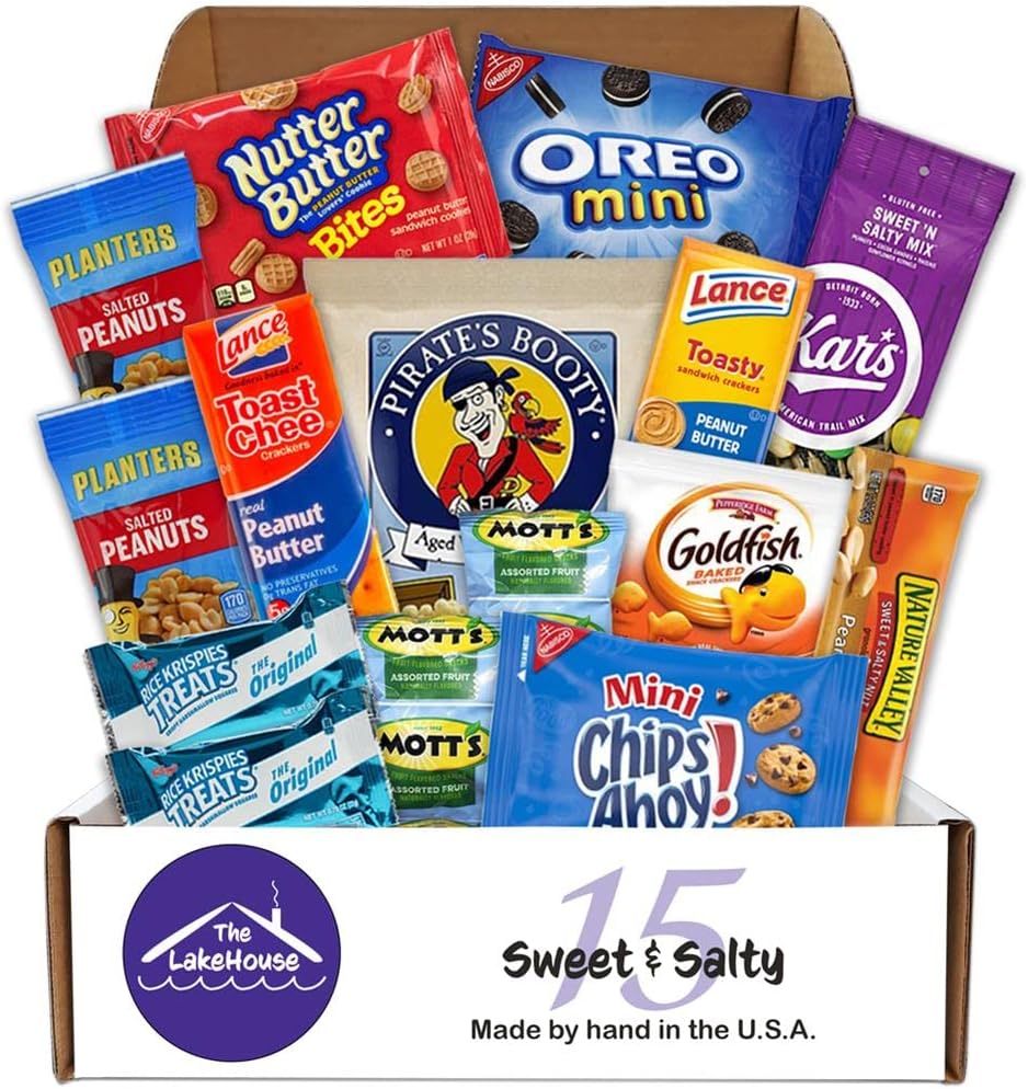 Amazon.com : Snack Chest Care Package (40 Count) Variety Snacks Gift ...
