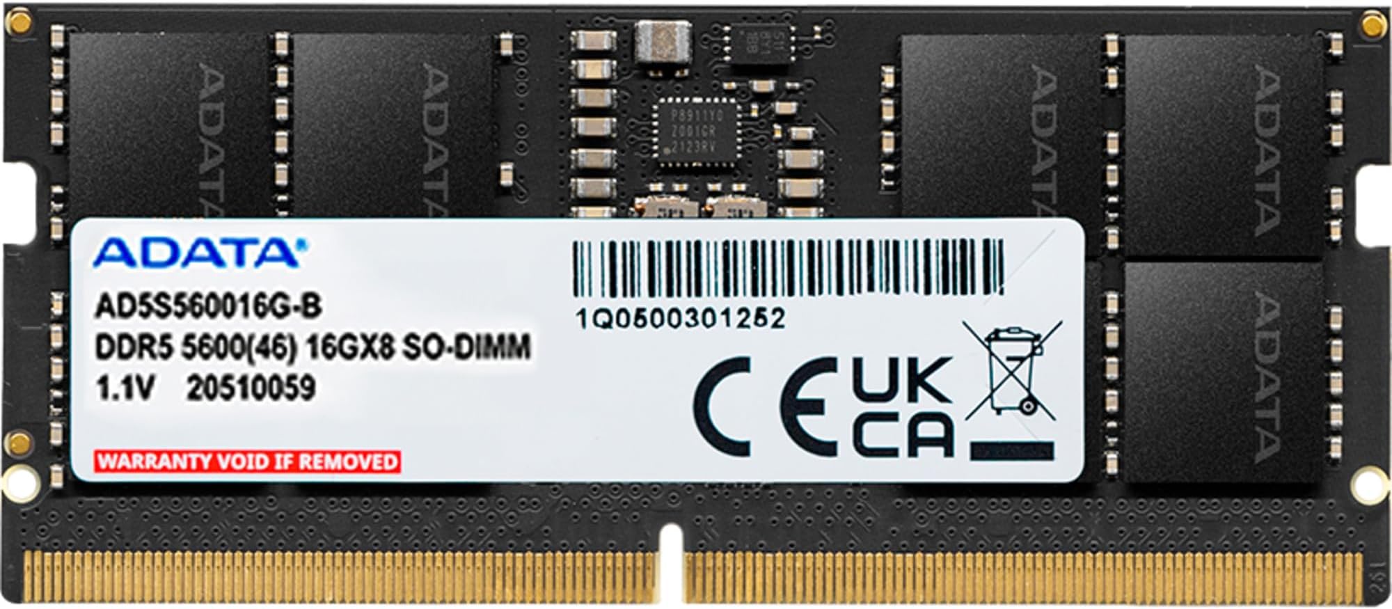 Amazon.in: Buy ADATA Premier 16GB DDR5 5600MHz Laptop RAM, Dual-Channel ...