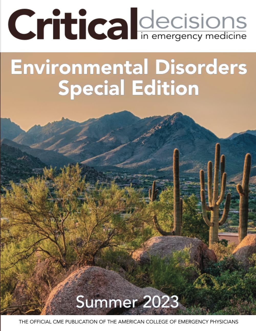 Environmental Disorders Special Edition: Critical Decisions in ...
