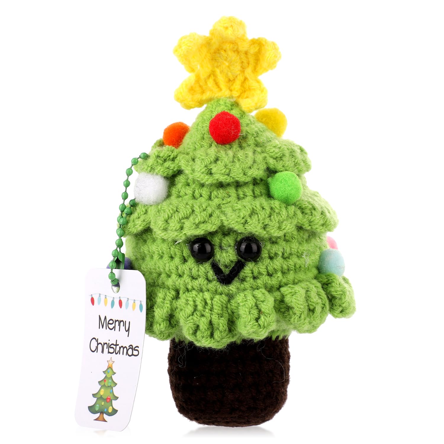 Amazon.com: TOYMIS Positive Christmas Tree, Positive Christmas Crochet ...