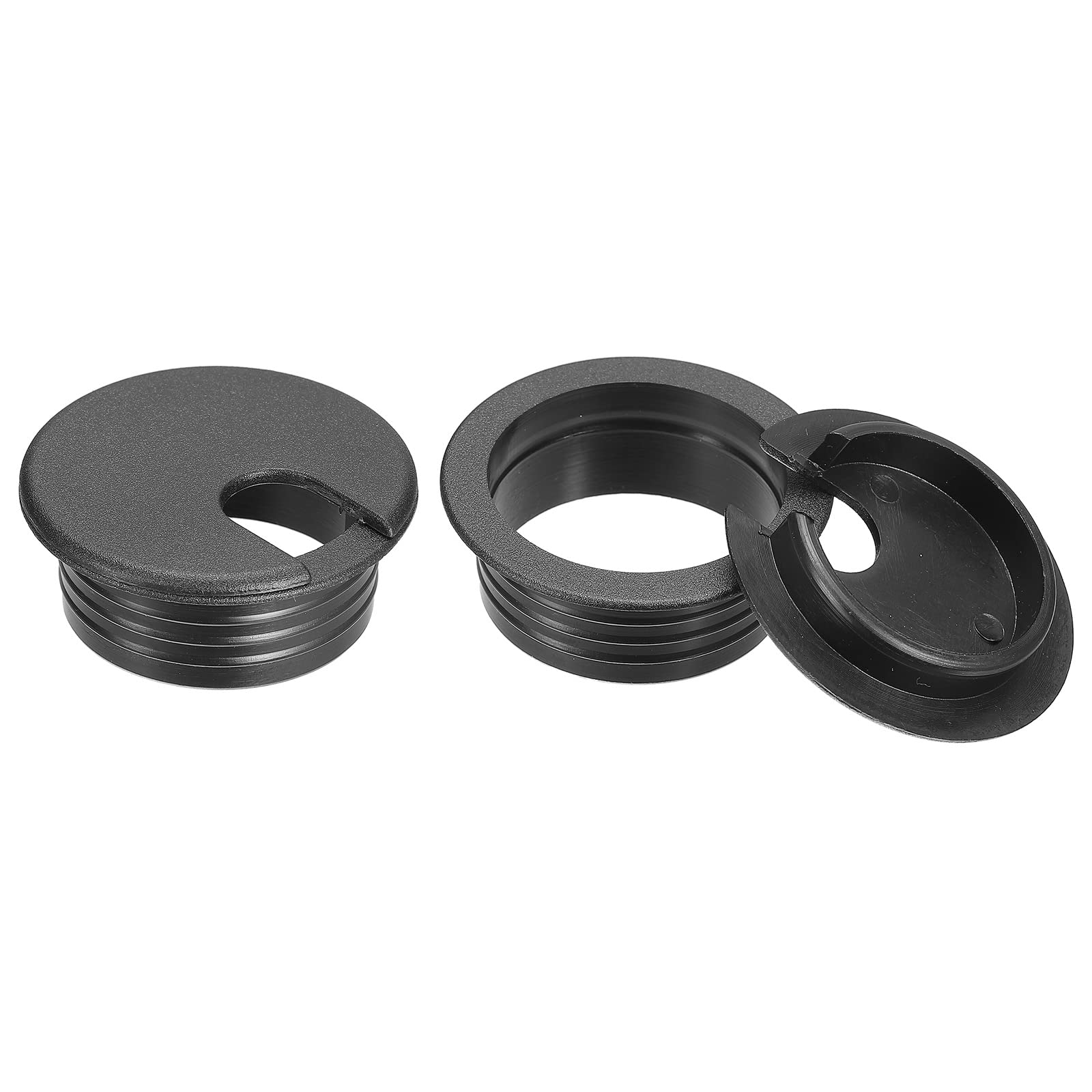 uxcell Cable Hole Cover, 2Pcs 38mm/1-1/2inch ABS Desk Cable Wire Cord ...
