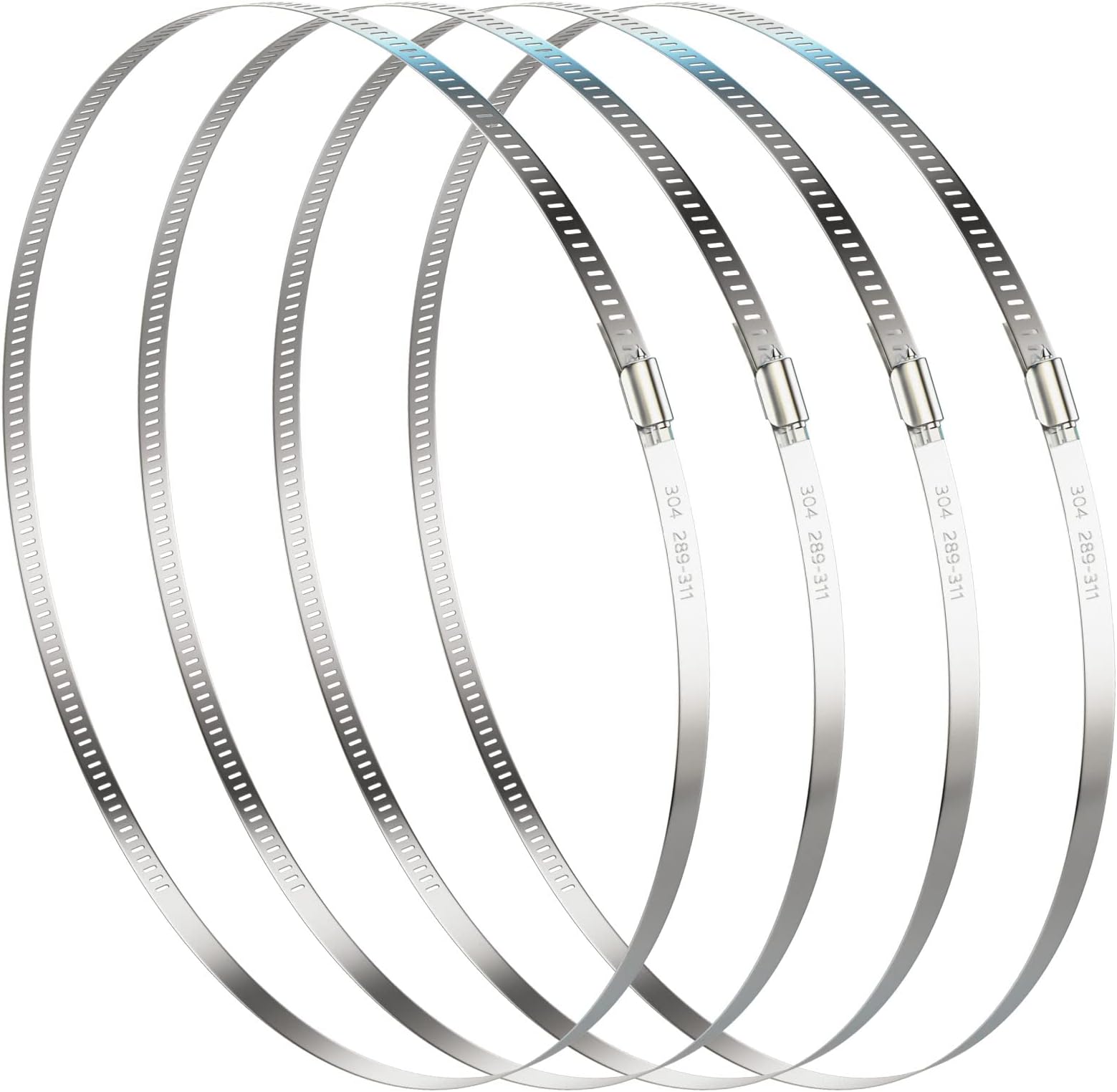 Amazon.com: 12" Stainless Steel Hose Clamp (1Pair) : Industrial ...