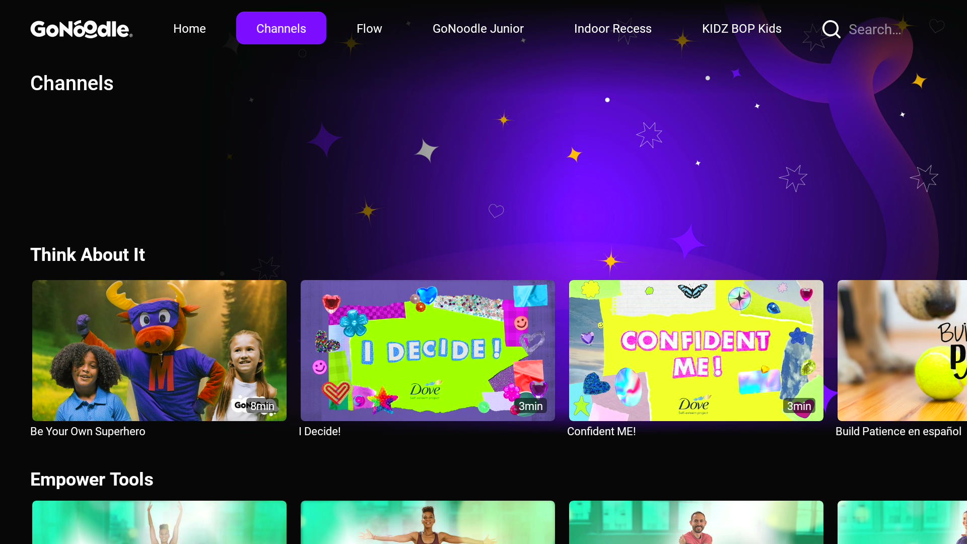 GoNoodle - App on the Amazon Appstore