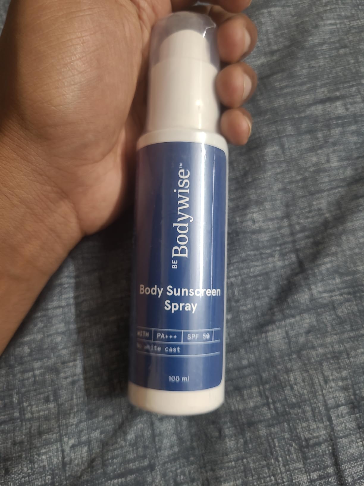 Be Bodywise Sunscreen Spray SPF 50 PA+++ 100ml | With SunCat DE ...