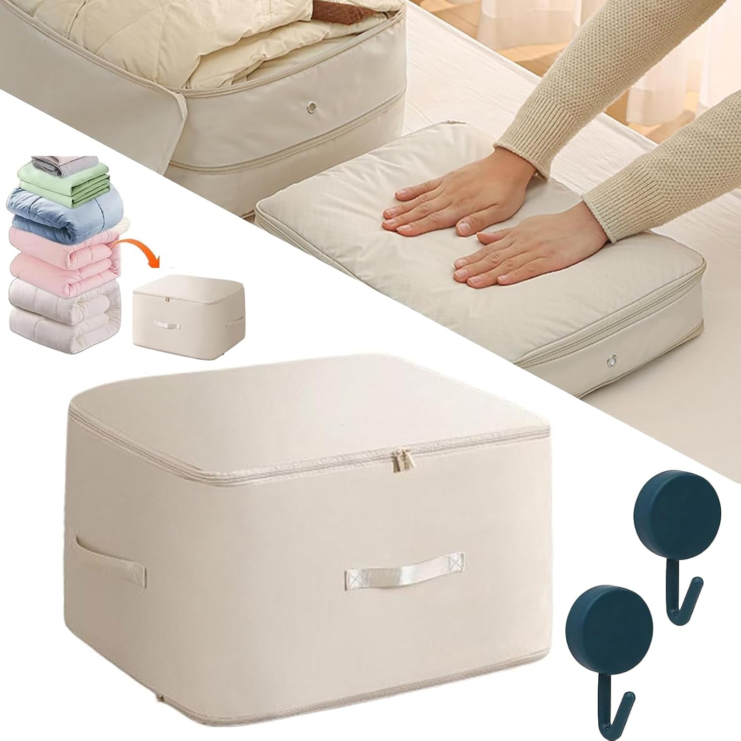 Ultra Space Saving Self Compression Organizer,Heavy Duty Moving Bags ...