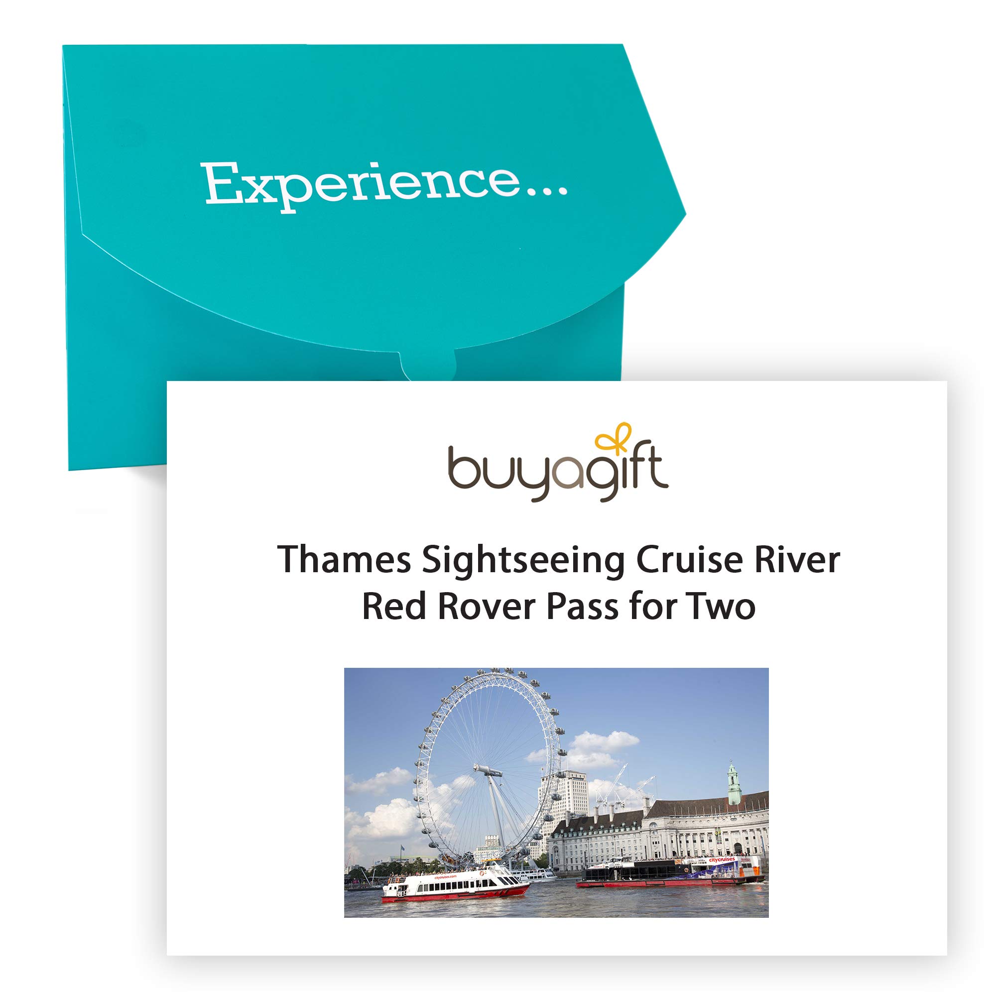 Buy Buyagift Thames seeing Cruise River Red Rover Pass for Two ...