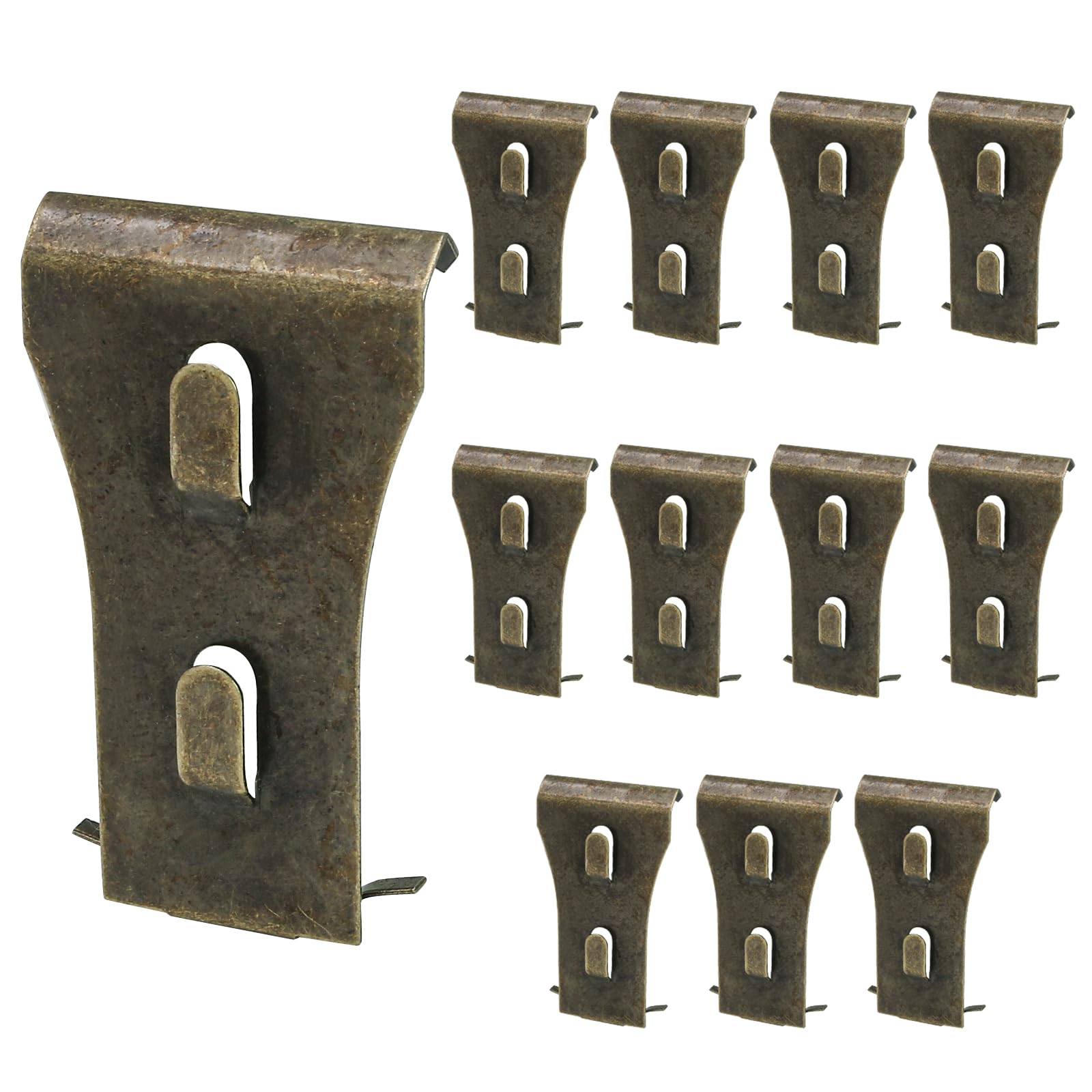 Amazon.com: Biaungdo 12 Pcs Brick Wall Clips, Steel Brick Hook Clips ...