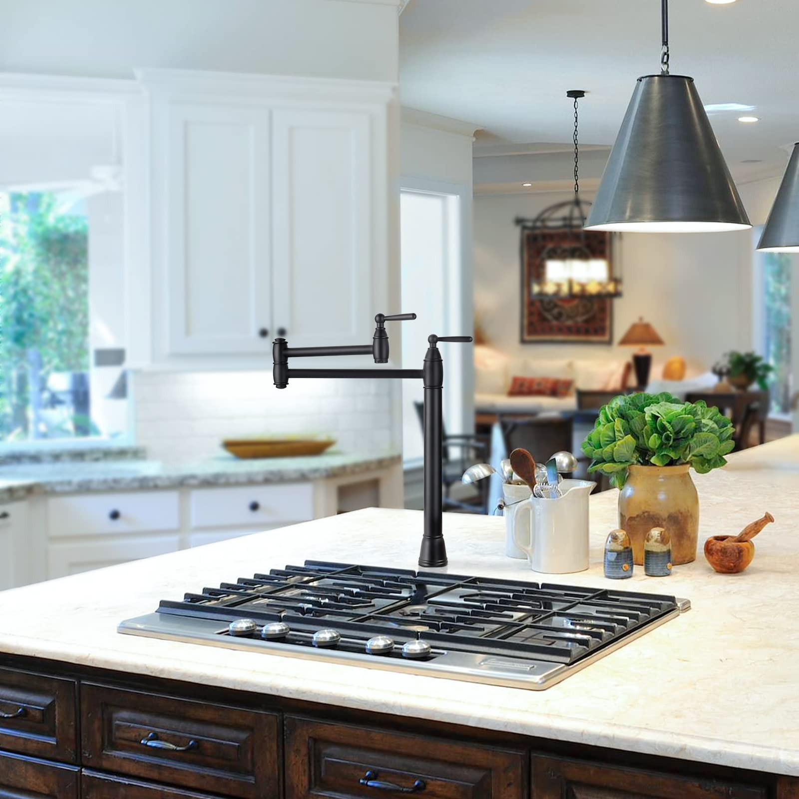 Large Kitchen Island With Pot Filler Premium Pot Filler Faucets For