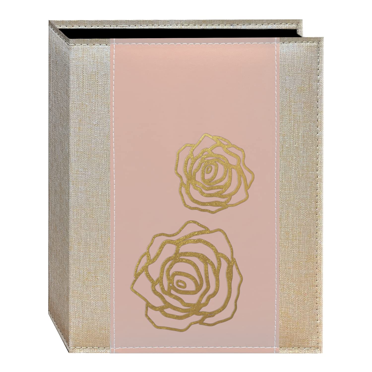 Amazon.com: Pioneer Photo Albums Gold Design Embossed Seagrass Photo ...
