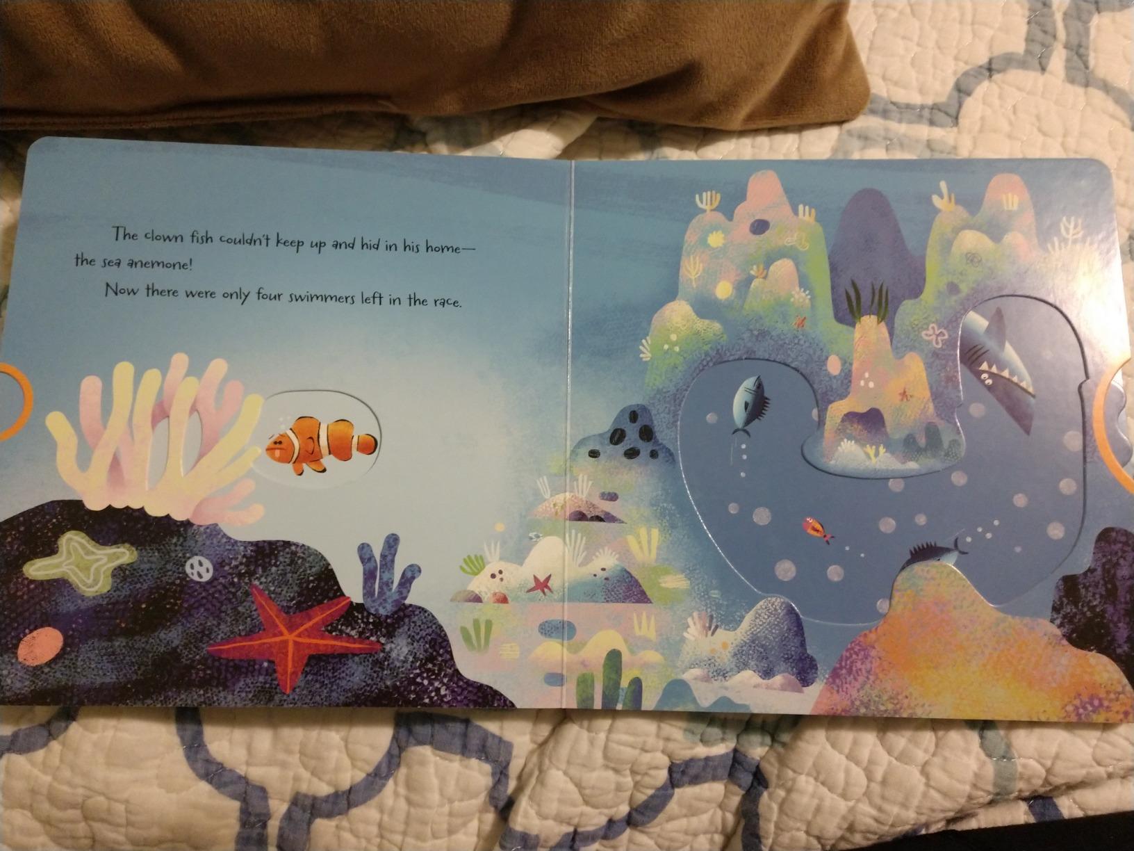 Amazon.com: Nugget and Fang: Race Around the Reef Pull and Peek Board ...