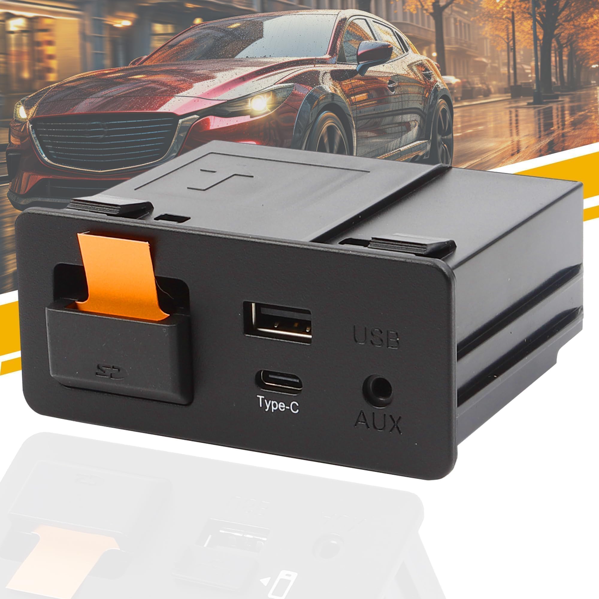 Amazon.com: Dasbecan Type-C Wireless Mazda Carplay and Android Auto ...