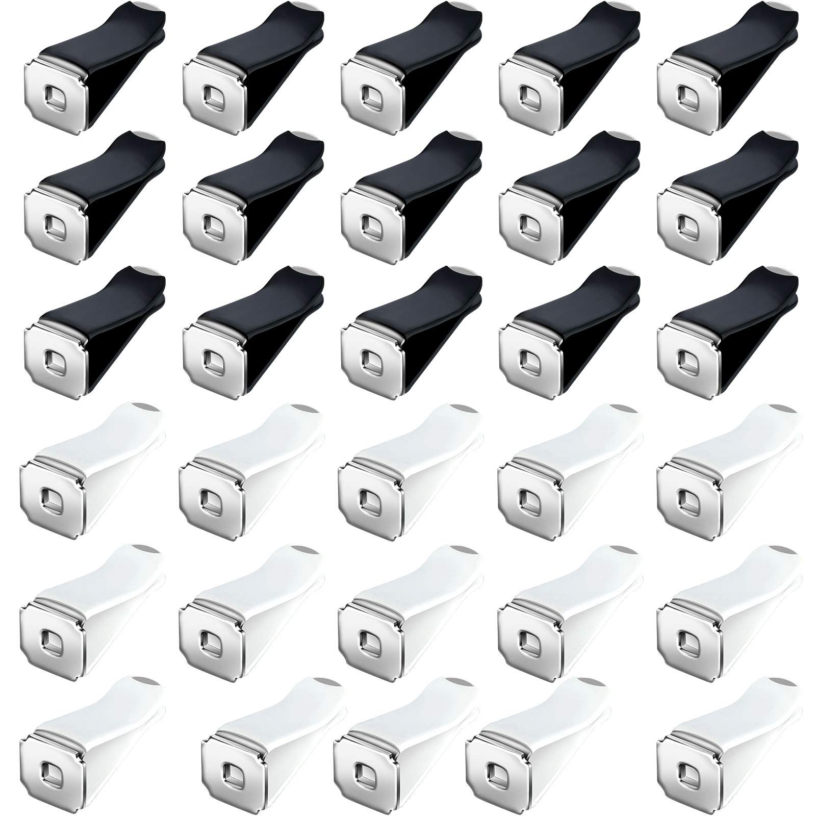 Buy 30 Pieces Square Head Car Air Vent Clips Auto Air Condition Clips ...