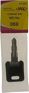W4 WD Replacement Caravan Key No069 - Black : Amazon.co.uk: Automotive