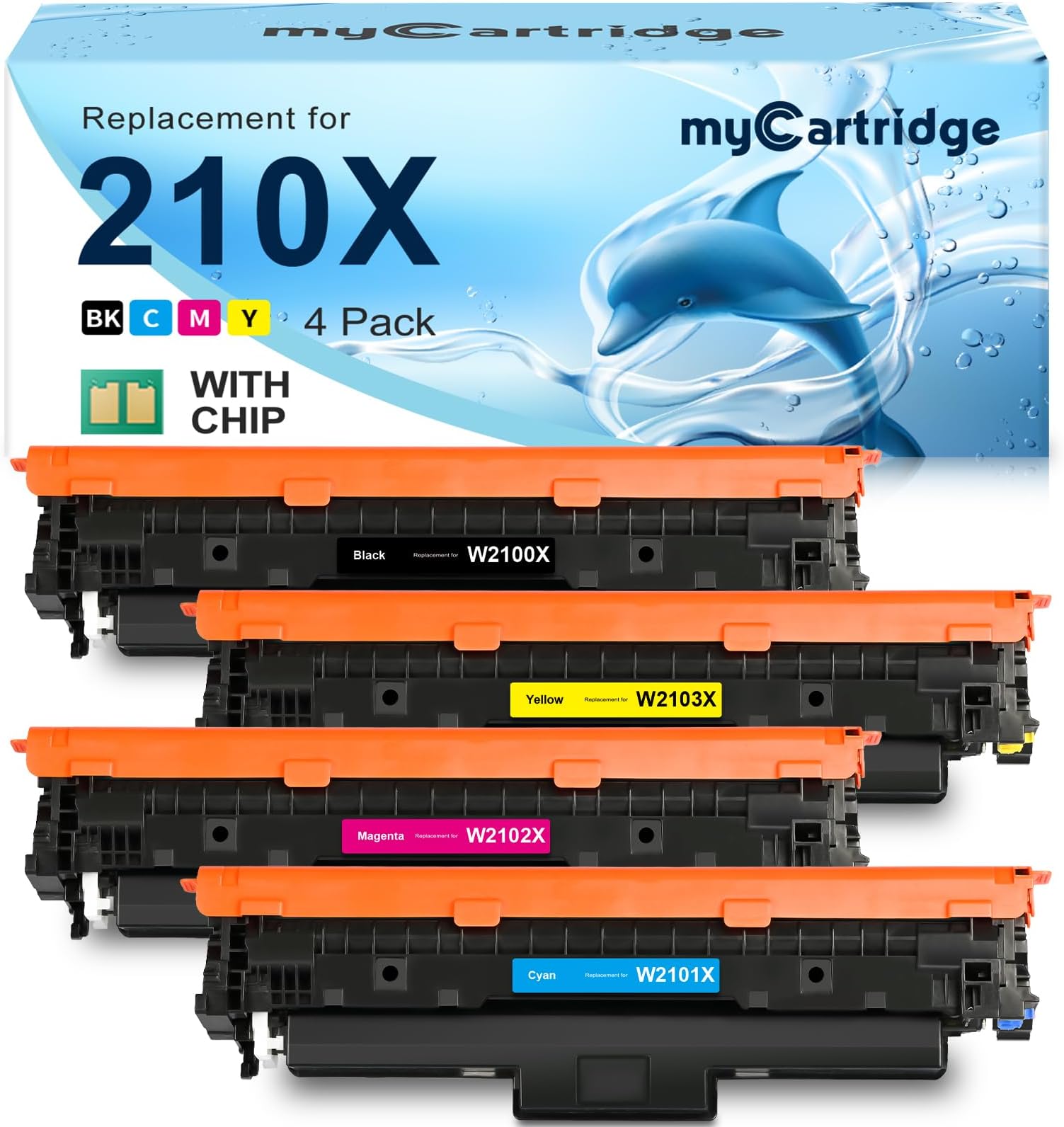 Amazon.com: 210X Toner Cartridges High Yield (with Chip) 210A Compatible Replacement for HP ...