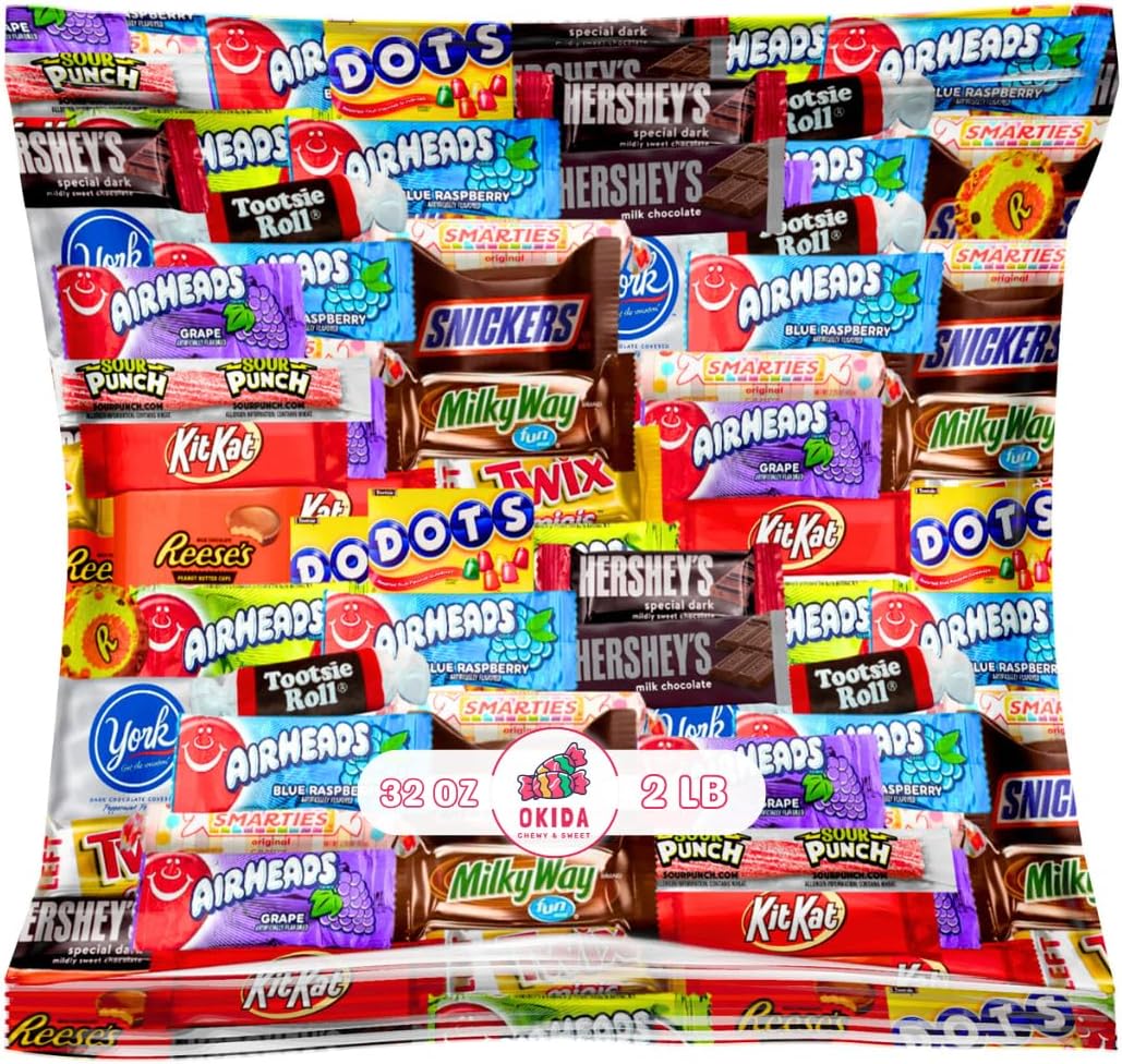 Amazon.com: Assorted Candy Variety Pack - Individually Wrapped Party ...