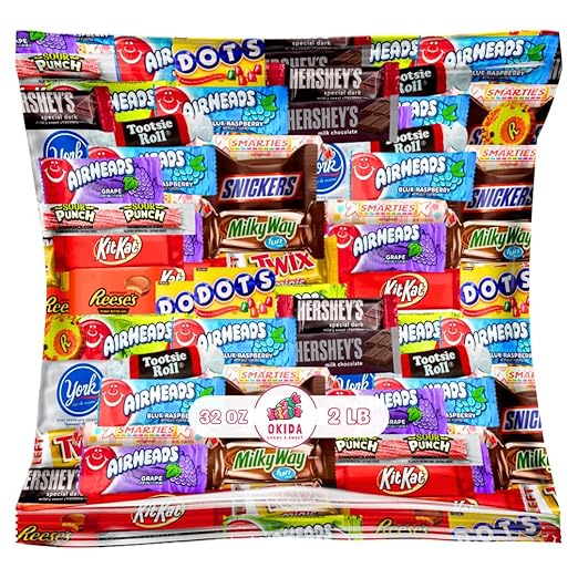 Amazon.com: Assorted Candy Variety Pack - Individually Wrapped Party ...