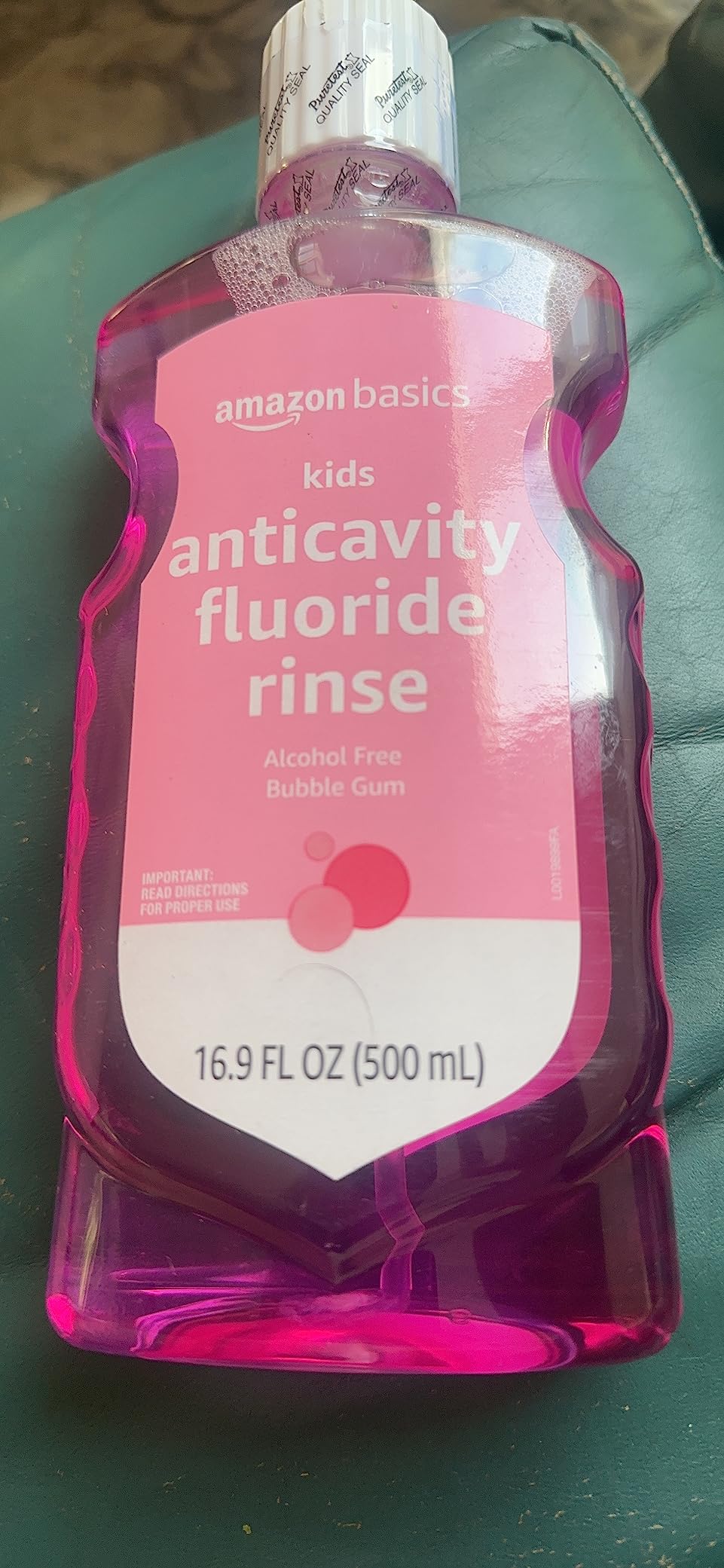 Amazon.com: Amazon Brand - Solimo Kids Anticavity Fluoride Rinse ...