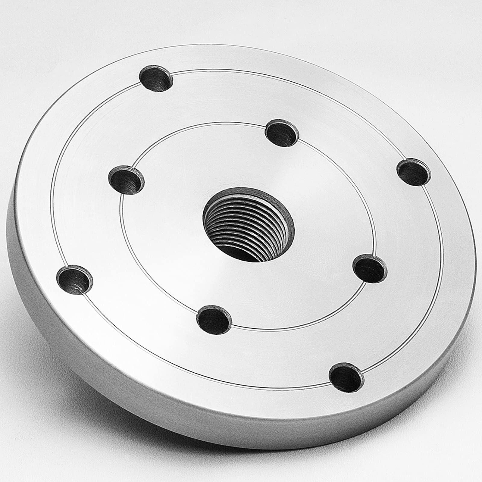 HAowosi 4" Steel Wood Lathe Faceplate,Faceplate for Wood Lathe,Lathe ...