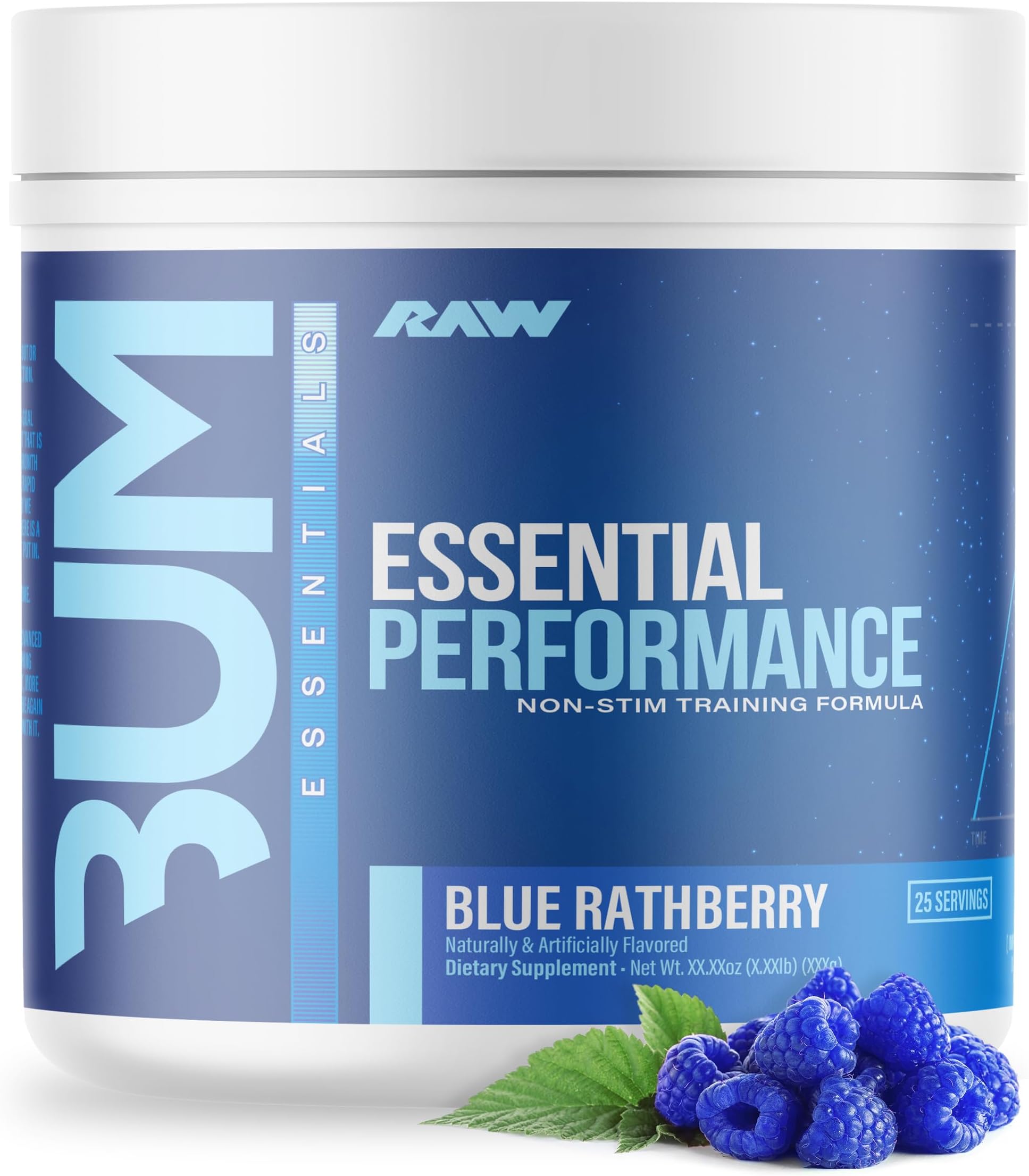 Amazon.com: RAW Essential Performance Non-Stim Pre-Workout Powder ...