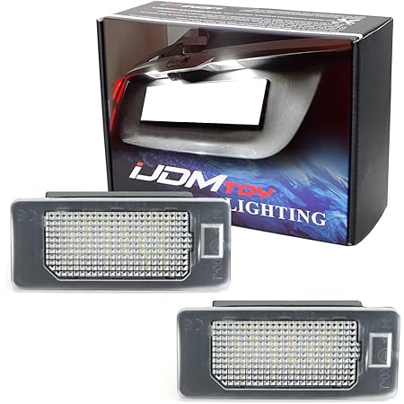 Amazon.com: iJDMTOY OEM-Fit 3W Full LED License Plate Light Kit ...
