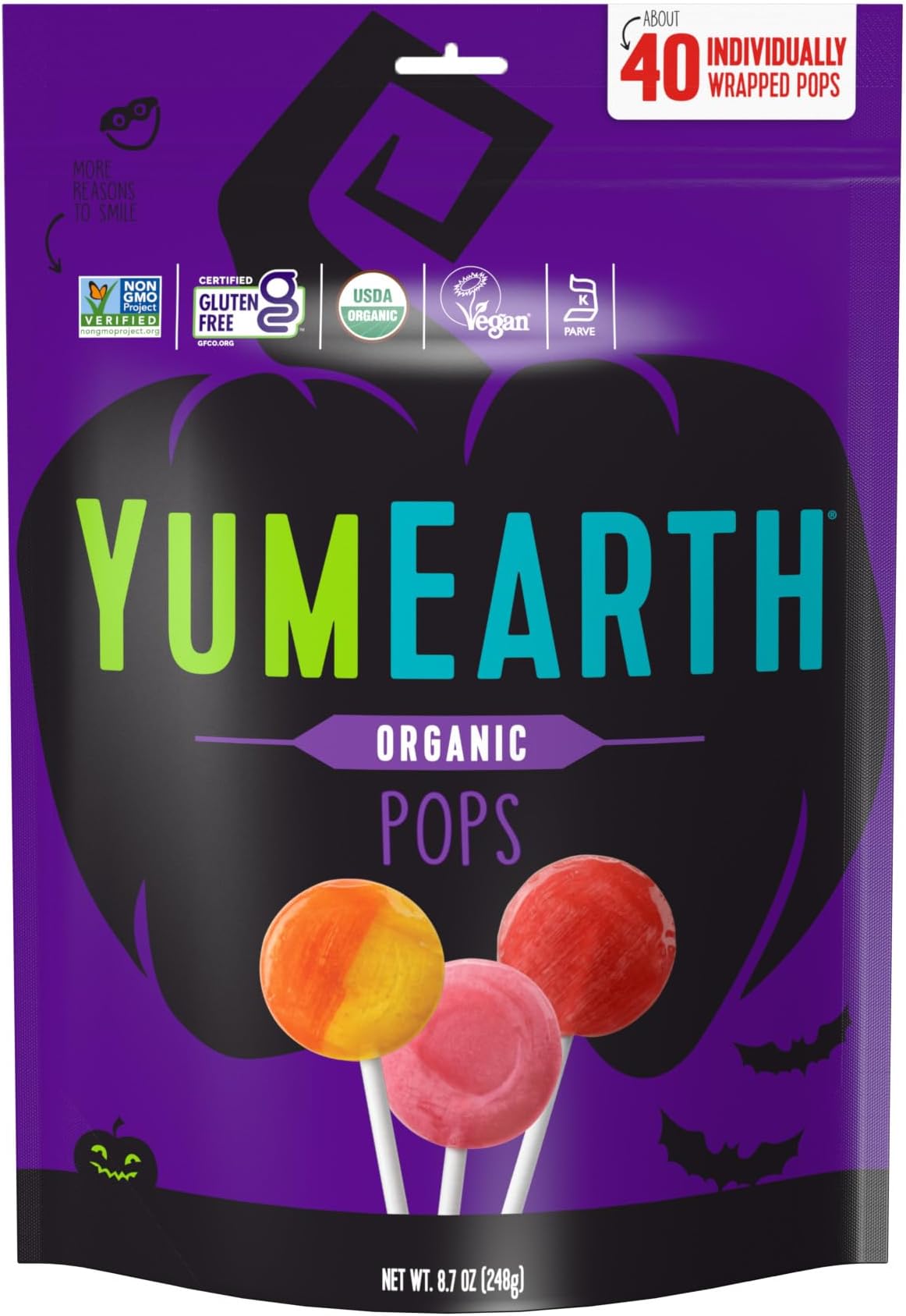Amazon.com : YumEarth Organic Jelly Beans - Fruity Candy Snack Packs ...